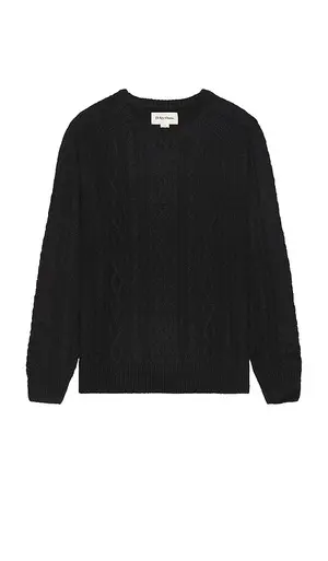 RHYTHM Mohair Fisherman Knit Sweater
