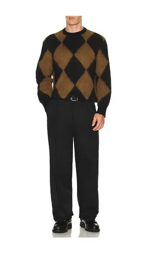 ALLSAINTS Bower Crew Neck Sweater - Brown