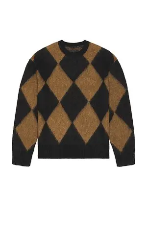 ALLSAINTS Bower Crew Neck Sweater - Brown