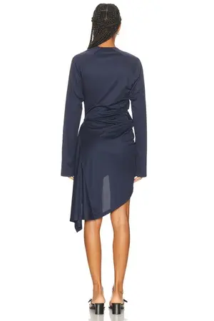 JADE CROPPER Draped Twisted Sport Dress
