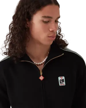 Casablanca Merino Knit Track Jacket