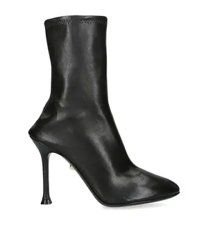ALEVI MILANO Etienne Leather Ankle Boots