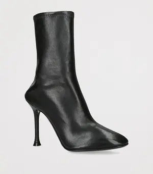 ALEVI MILANO Etienne Leather Ankle Boots