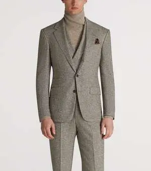 Dunhill Wool Donegal Tweed Bourdon Blazer