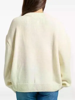 GAELLE Logo-embroidered Sweater