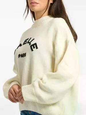 GAELLE Logo-embroidered Sweater