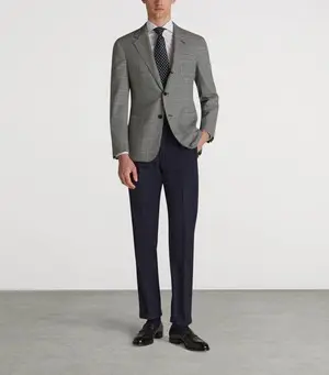 Dunhill Merino Wool Gingham Cavendish Blazer