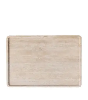 VILLEROY & BOCH Earthenware Manufacture Travertine Serving Platter - Beige