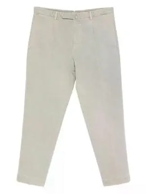DELL'OGLIO Pleated Trousers - Neutrals