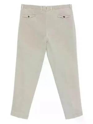 DELL'OGLIO Pleated Trousers - Neutrals