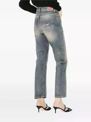 Kenzo Bara Logo-patch Jeans