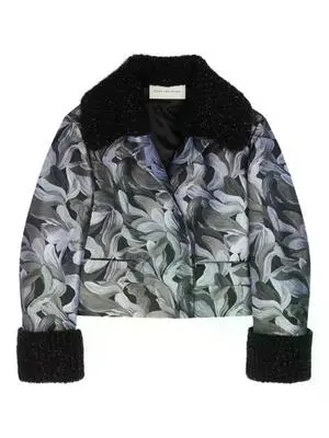 Dries Van Noten Floral-jacquard Jacket