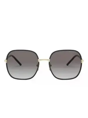Prada Square-frame Sunglasses - Black