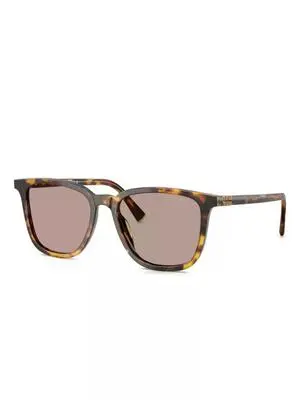 Miu Miu Tortoiseshell Square-frame Sunglasses - Brown