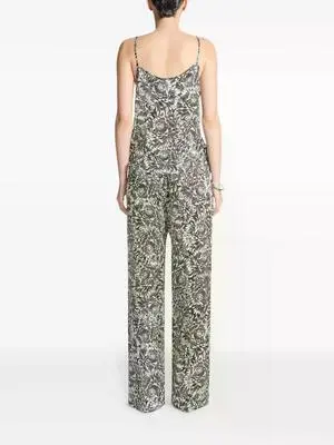 Dries Van Noten Floral-pattern Trousers