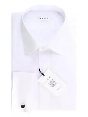XACUS Long-sleeved Cotton Shirt - White