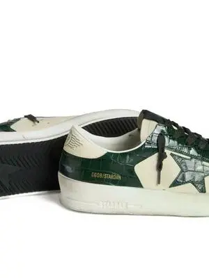 GOLDEN GOOSE Star-detail Sneakers - Green