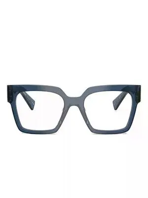 Miu Miu Square-frame Glasses - Blue