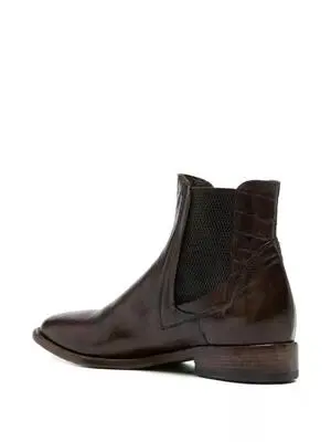 KING TARTUFOLI SHOES Leather Chelsea Boots