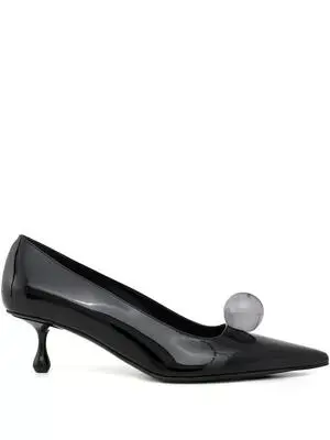 JIMMY CHOO 50mm Orb Pointed Pumps