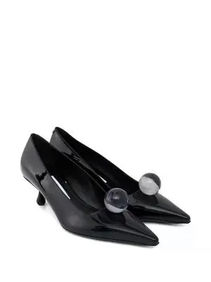 JIMMY CHOO 50mm Orb Pointed Pumps