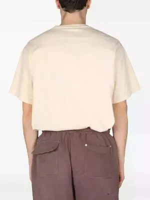 MOUTY Logo-print T-shirt - Neutrals