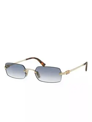 Miu Miu Rectangle-frame Sunglasses