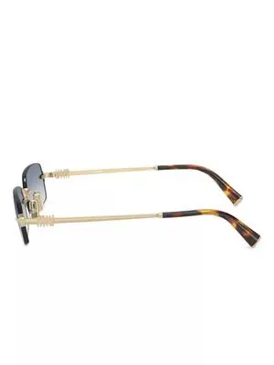 Miu Miu Rectangle-frame Sunglasses
