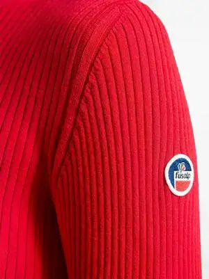 Fusalp Ancelle Ribbed-knit Sweater - Red