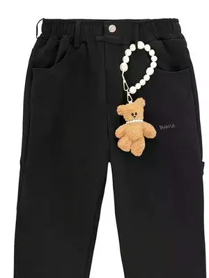 DISCLAIMER Teddy-bear Charm Track Pants