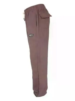 MOUTY Logo-patch Track Pants - Brown