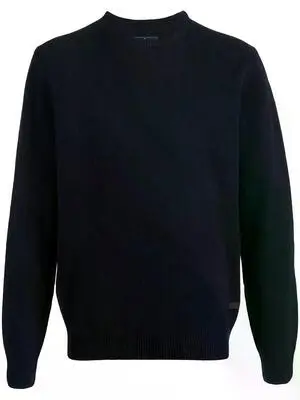 Barbour Patch Detail Crew Neck Jumper
