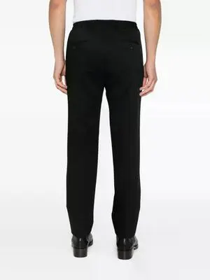 Incotex Drawstring Trousers - Black