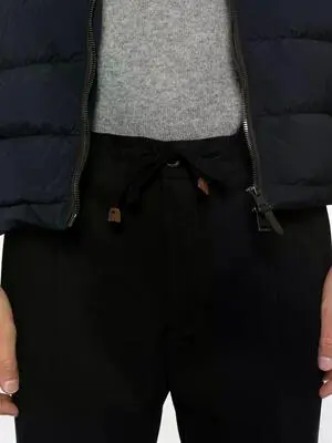 Incotex Drawstring Trousers - Black