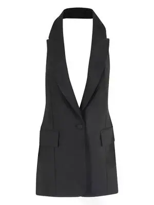 Marella Collar Sleeveless Jacket