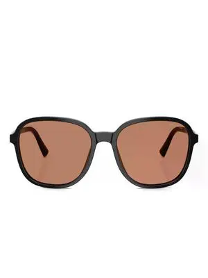 Miu Miu Square-frame Sunglasses - Brown