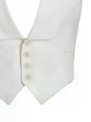 Ralph Lauren Buttoned Collar Waistcoat