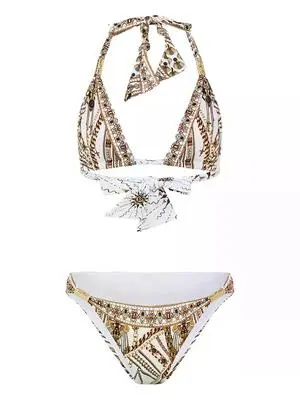 Camilla The Goddess Energy Bikini - White