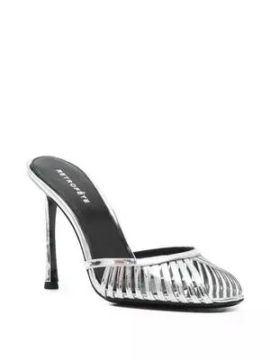 Retrofete 105mm Allistair Mules - Silver