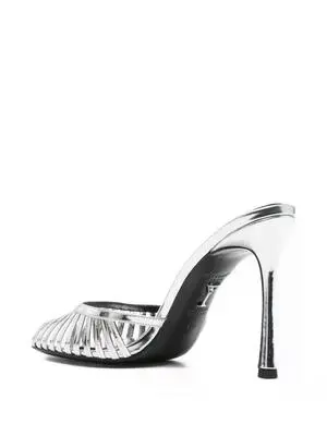 Retrofete 105mm Allistair Mules - Silver