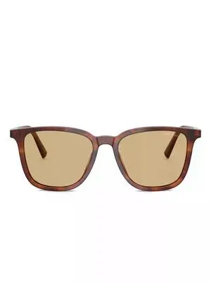 Miu Miu Tortoiseshell Pattern Sunglasses - Brown