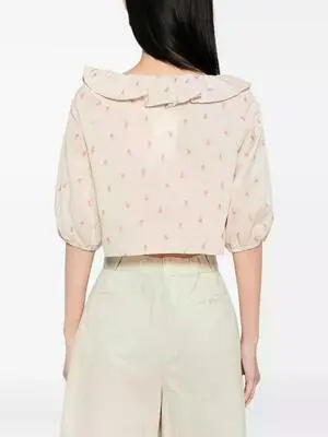 TO B. BY AGNÈS B. Embroidered Shirt