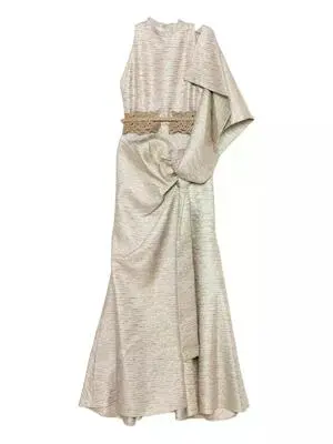 SAIID KOBEISY Brocade Sleeveless Dress