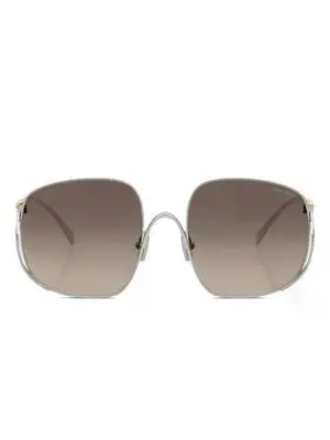 Miu Miu Square-frame Sunglasses - Silver