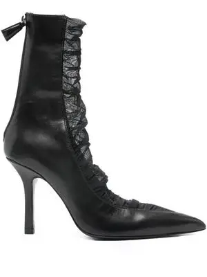 Patrizia Pepe 95mm Second-skin Ankle Boots