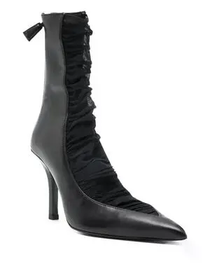Patrizia Pepe 95mm Second-skin Ankle Boots