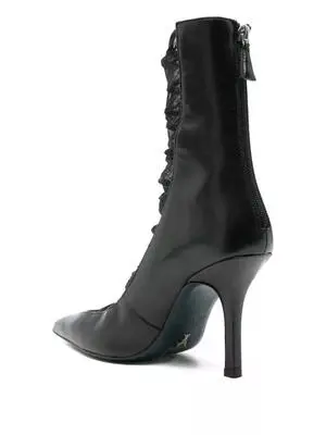 Patrizia Pepe 95mm Second-skin Ankle Boots