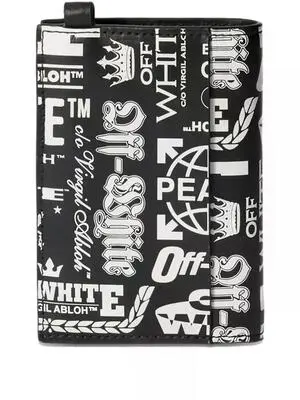 Off-White Heritage Multilogo Wallet - Black