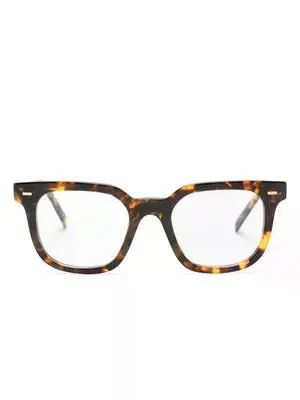 Miu Miu Square-frame Glasses - Brown
