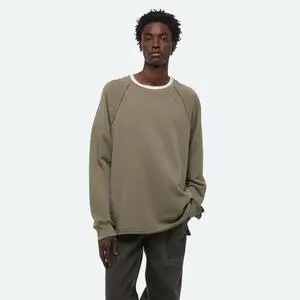 Helmut Lang Distressed Crewneck Sweatshirt